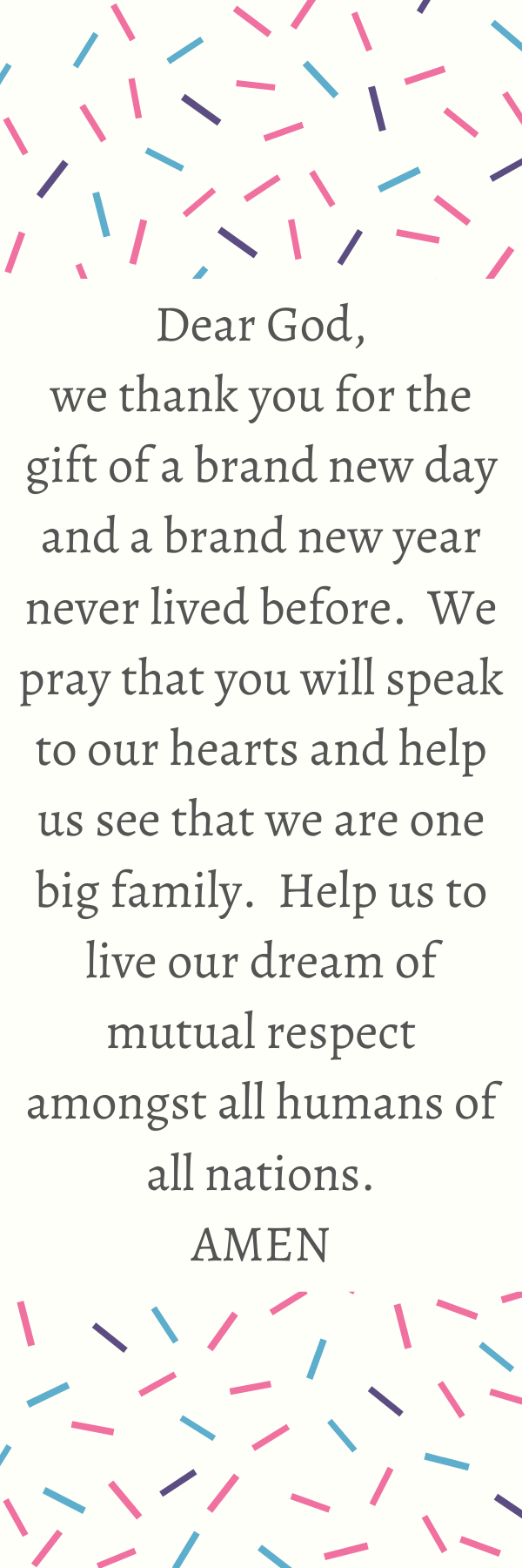 Respect Towards All Nations – Spiritual Development in Schools