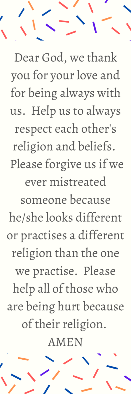 Respect Towards All Religions – Spiritual Development in Schools