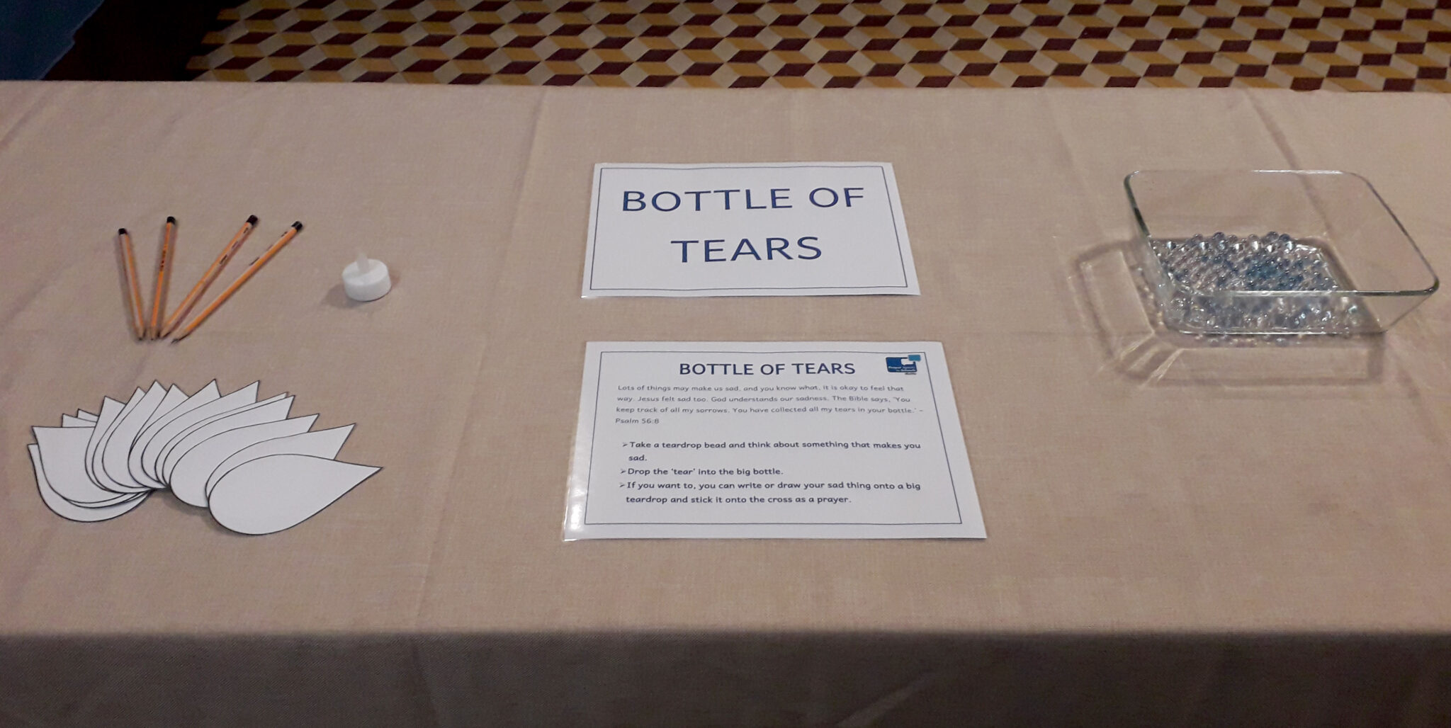 Bottle of Tears – Spiritual Development in Schools