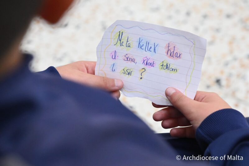 Archbishop Charles Scicluna’s visit at Maria Regina College, Stefano ...